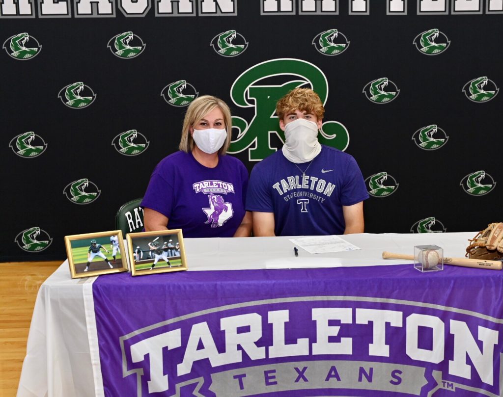 Baseball’s Jacob Burcham signs with Tarleton State – Rattler Sports