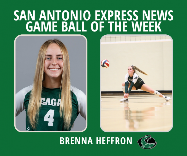 Congrats to Reagan Volleyball’s Brenna Heffron – Rattler Sports