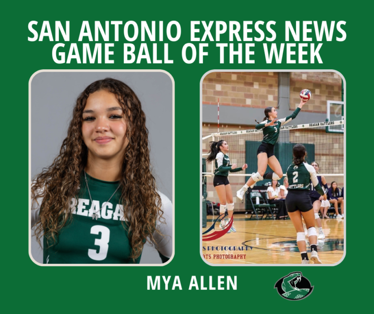 Congrats to Reagan Volleyball’s Mya Allen – Rattler Sports