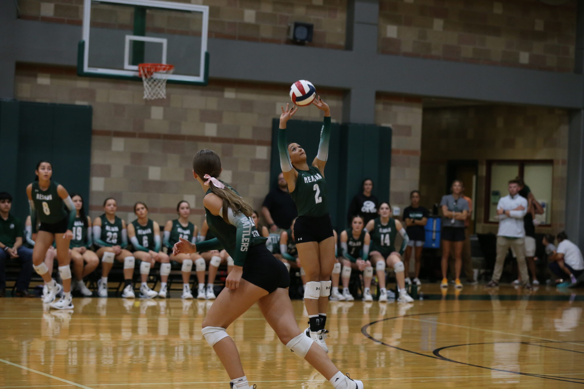 Reagan Volleyball: Marshall/Lee – Rattler Sports