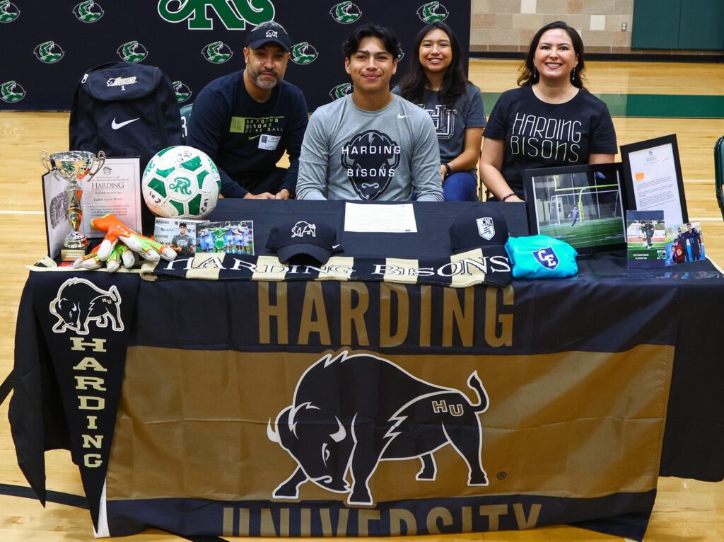 Goalkeeper Caden Morris commits to play soccer for Harding University ...